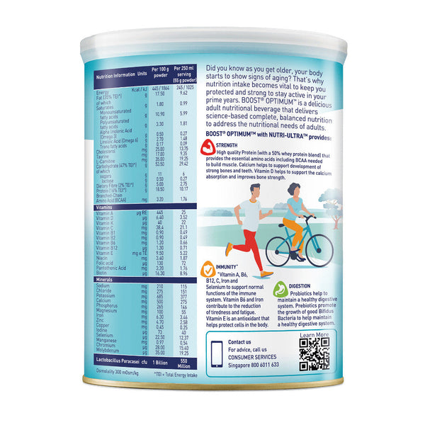 Nestle Boost Optimum Powder 800g – Puritan's Pride Singapore
